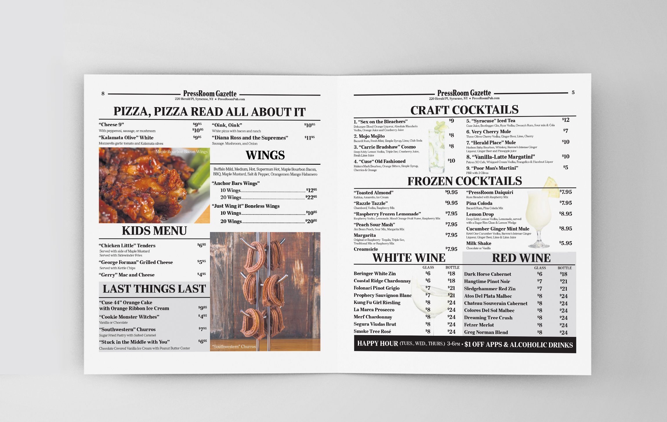 Press room_Menu design mock up2 • Advance Media New York